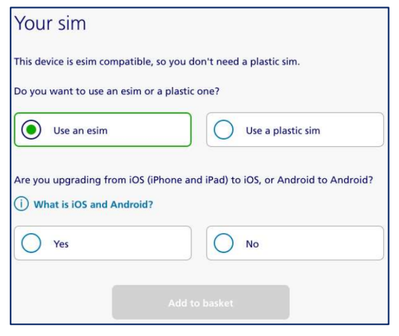 eSIM - How to activate - O2 Community