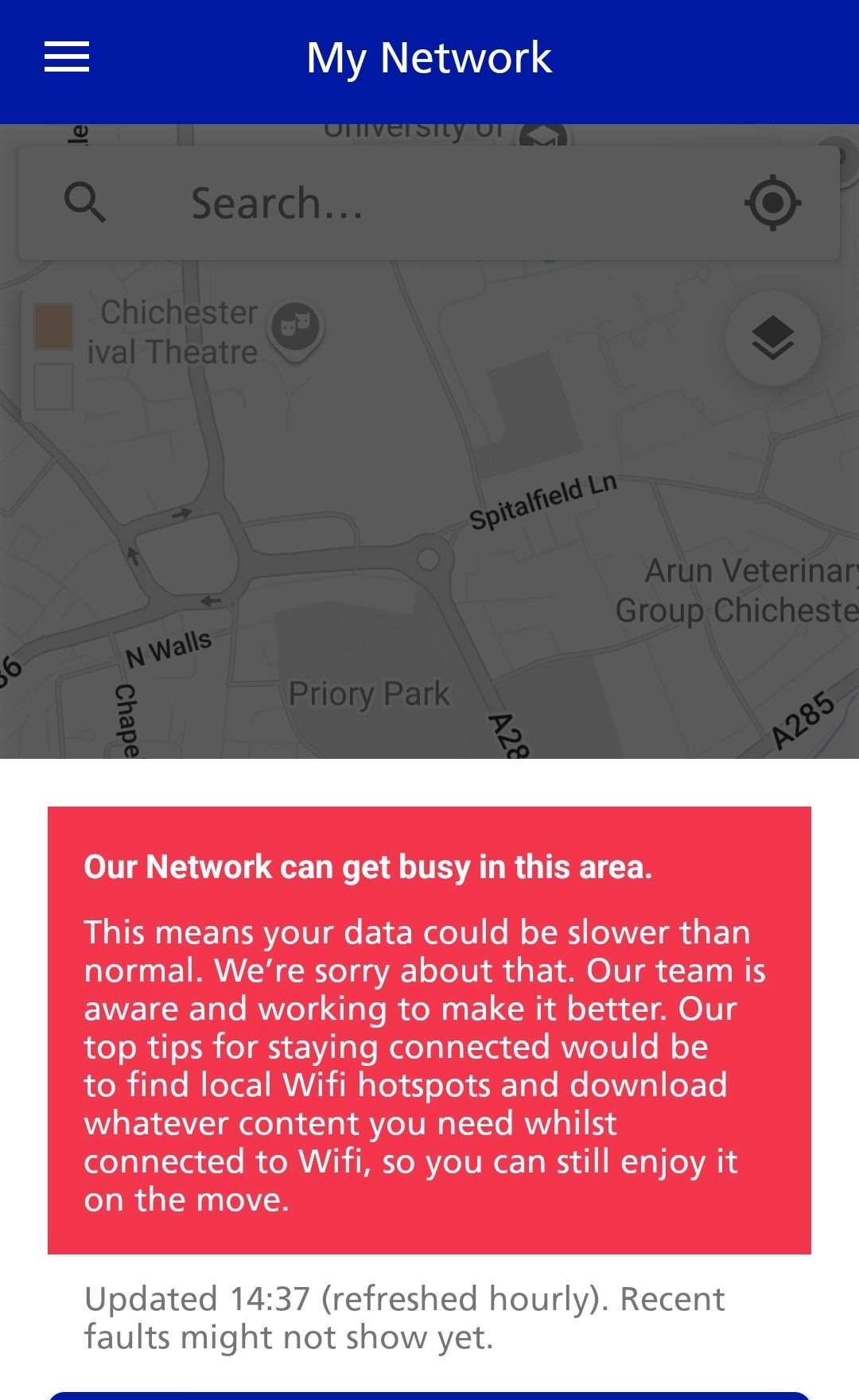 network connection - O2 Community