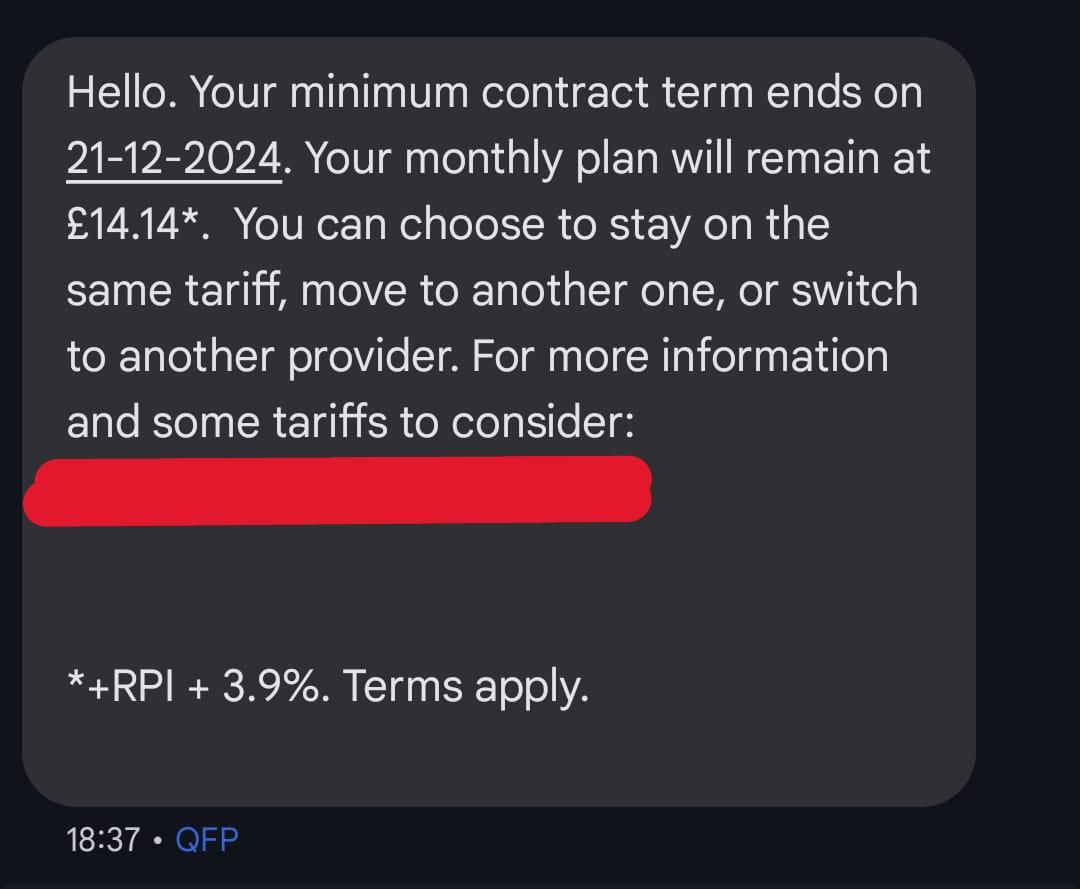 Solved: Minimum Contract Term ending... Will price stay th... - O2 ...