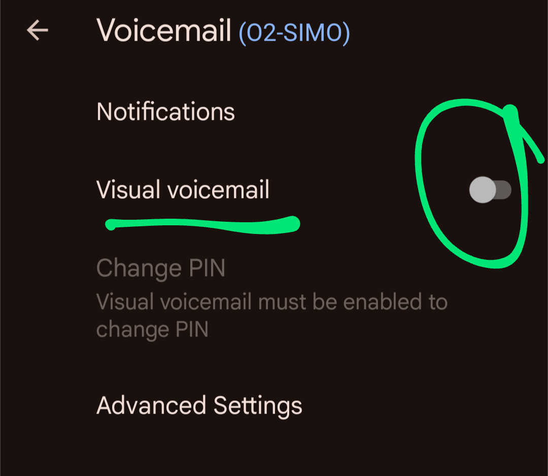 Visual Voicemail: keep getting activated message - O2 Community