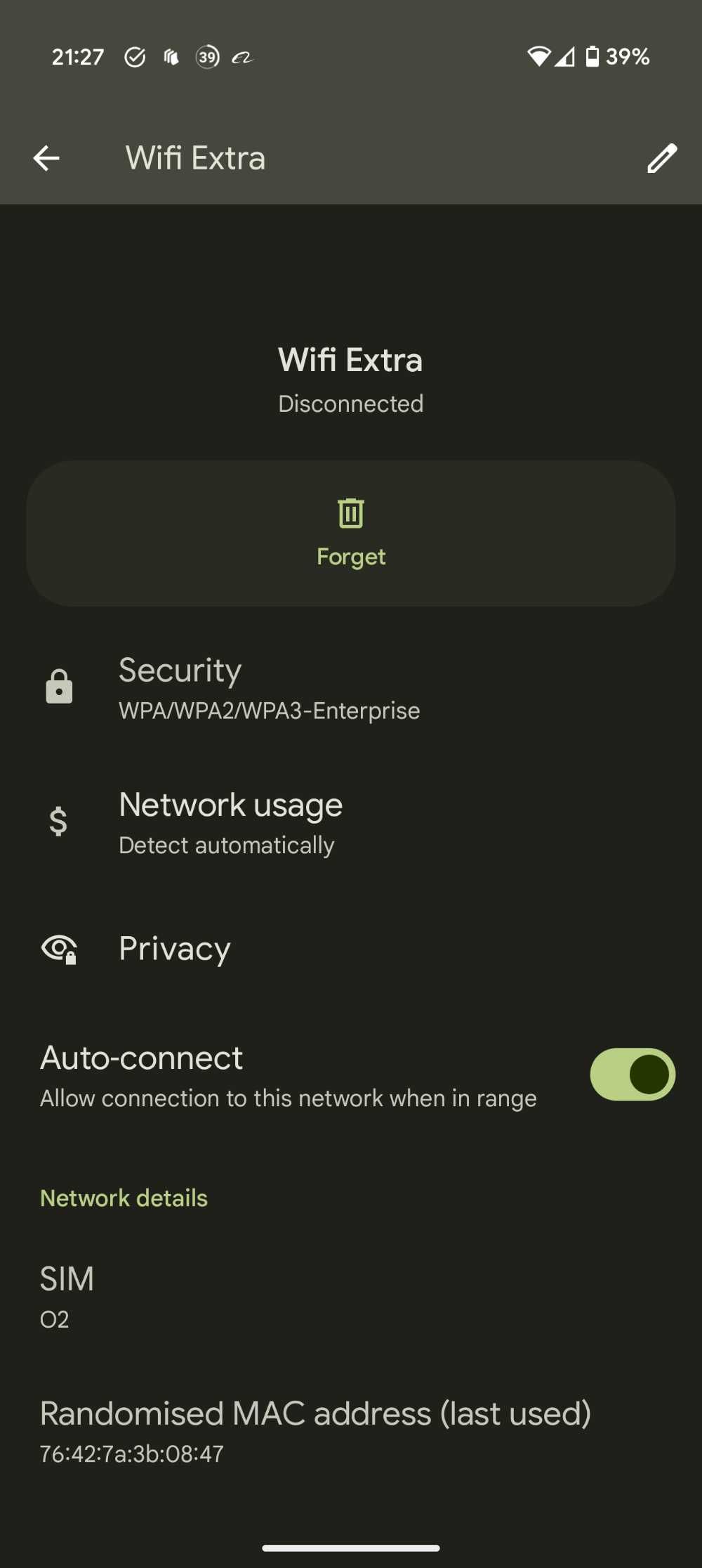 Confused about 'WifiExtra' Hotspot connection not ... - O2 Community