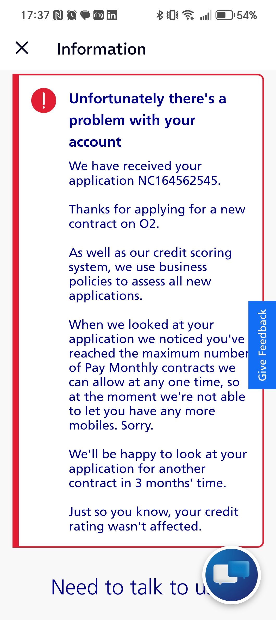 O2 Switch up - O2 Community