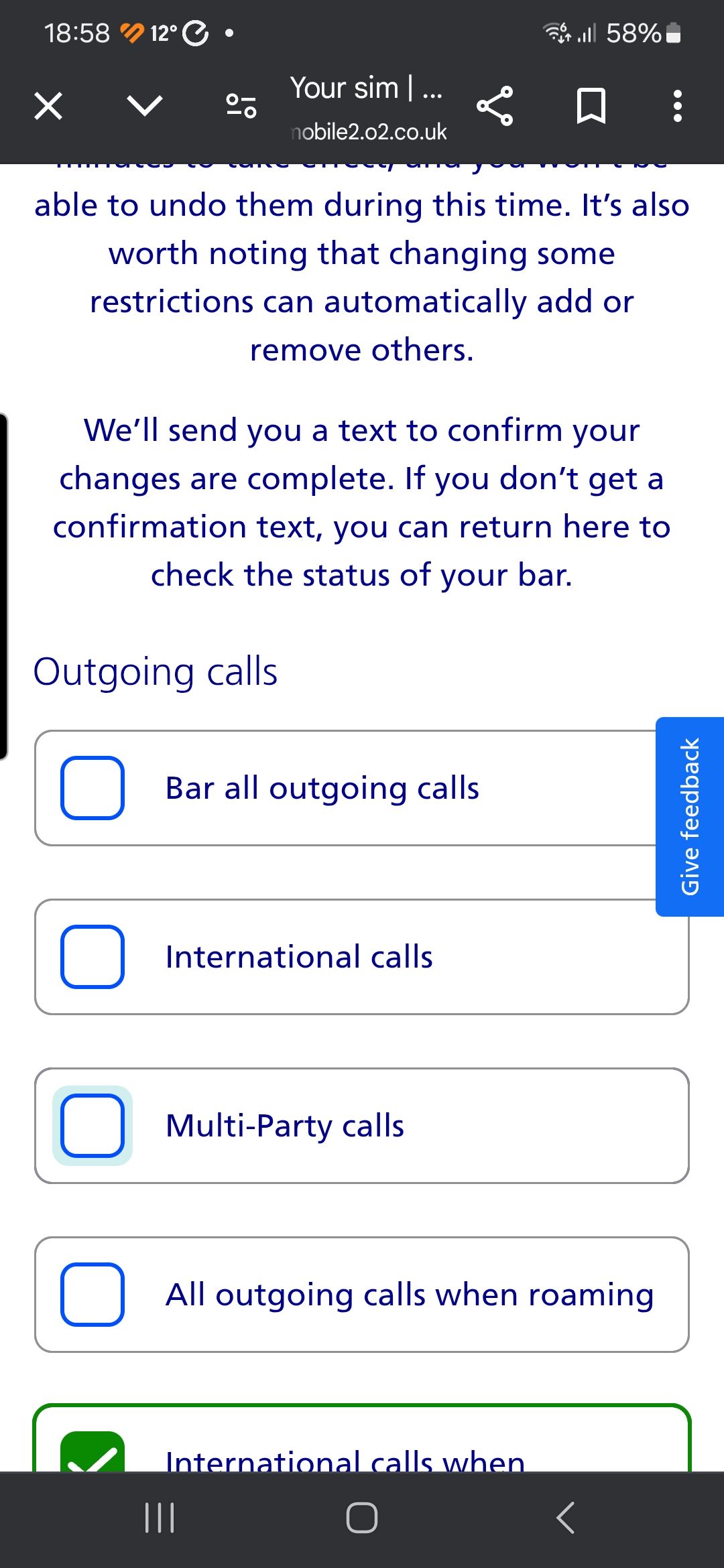 Unable to make international calls from the UK - Page 3 - O2 Community