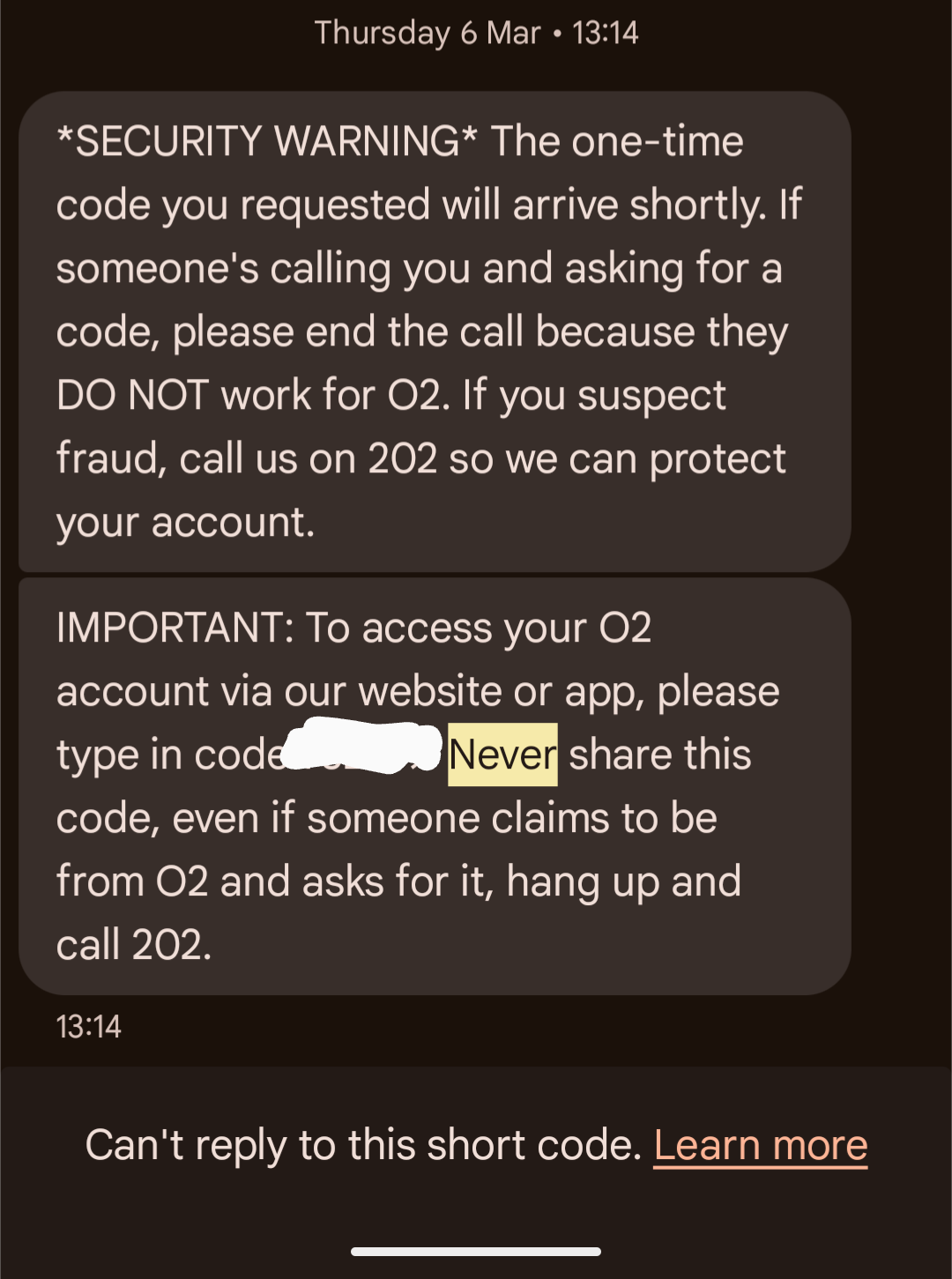 Solved: Question about call to change password from a scam... - O2 ...