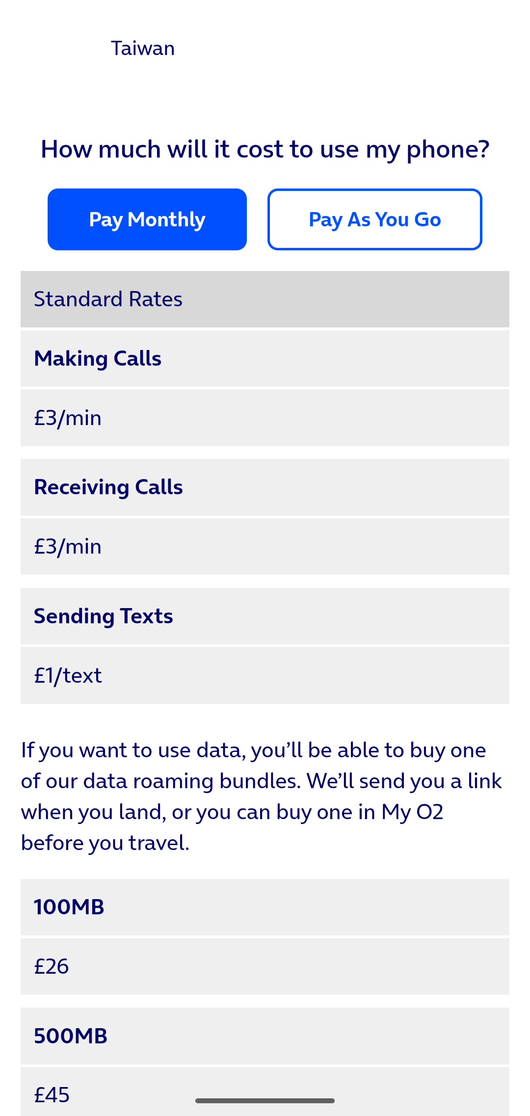 Solved: Can I use my O2 travel Ultimate plan for data usag... - O2 ...