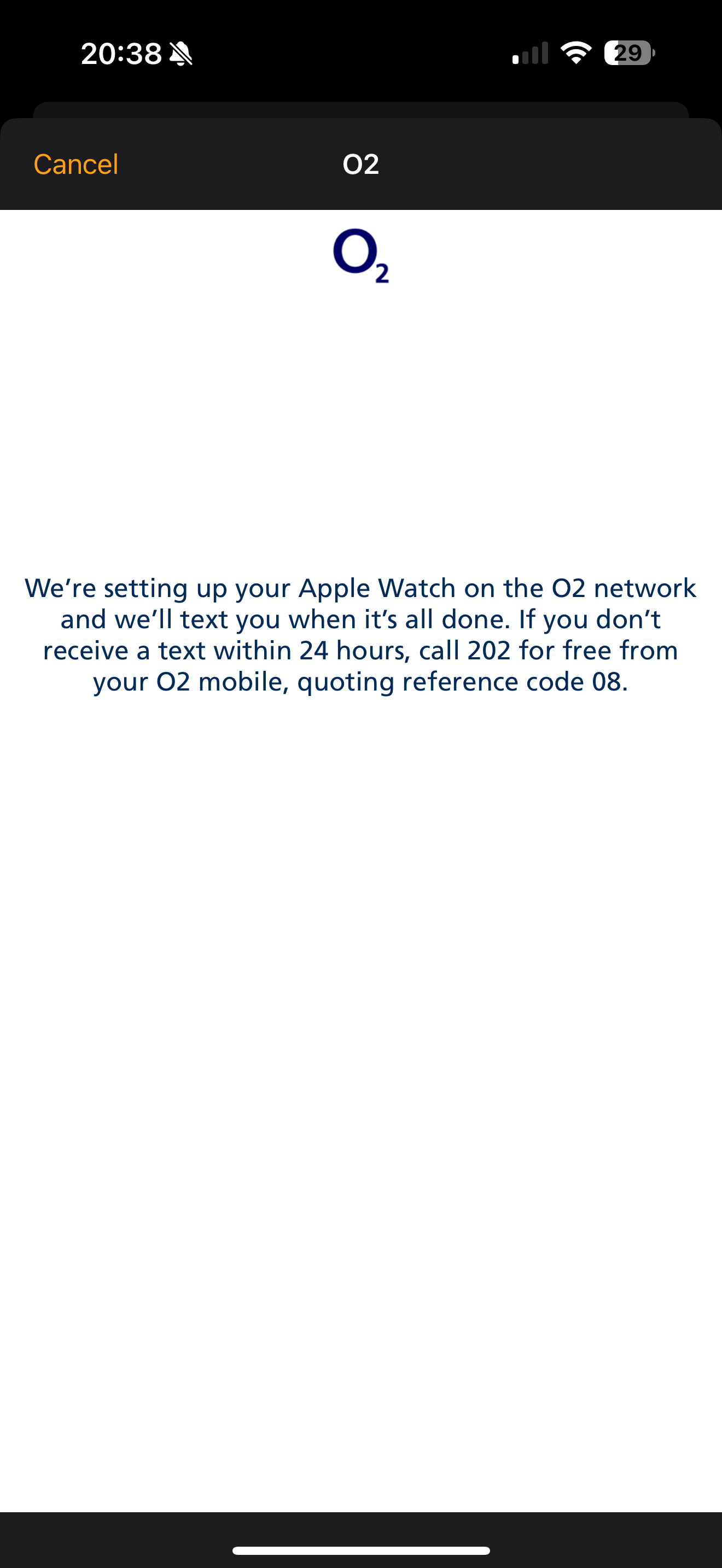 Solved: Error code 90 / 900 Apple Watch cellular - FIX!!! - Page 2 - O2 ...