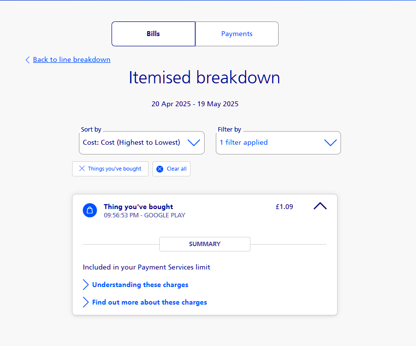 Solved: Charge To Mobile - O2 Community