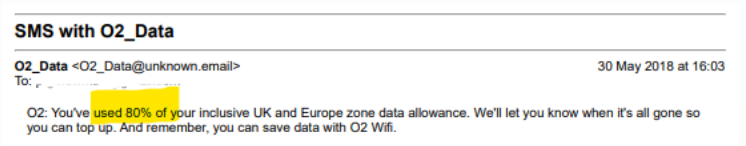Solved: Data usage warnings: completely contradicting actu... - O2 ...