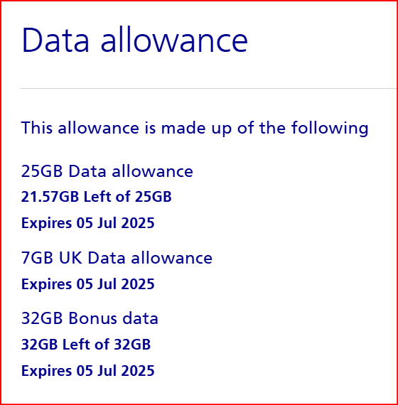 Solved: Going over UK data allowance in UK - O2 Community