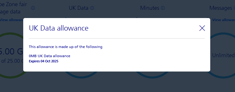 No data since I renewed my contract - O2 keep havi... - O2 Community