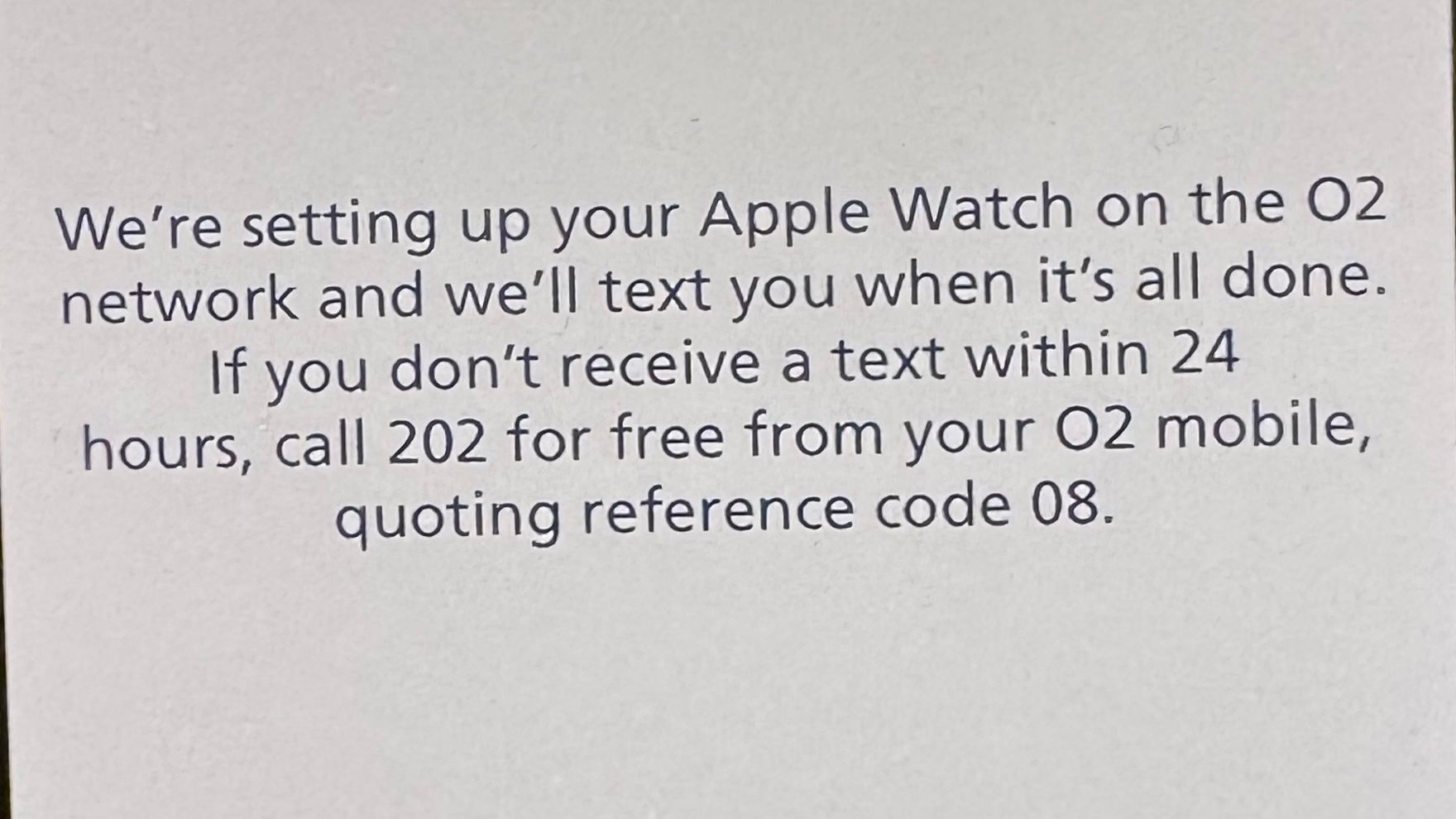 Apple Watch FAQs & Activation Guide - O2 Community