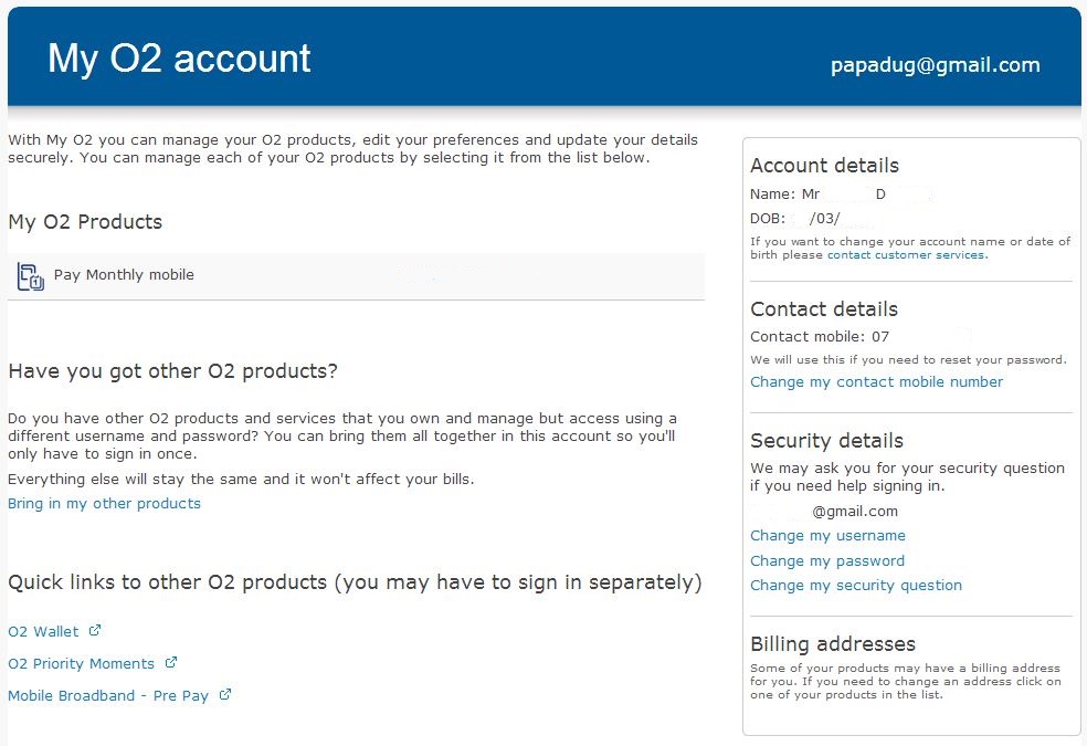 Solved: HOW THE HELL DO I CHANGE MY ADDRESS - O2 Community