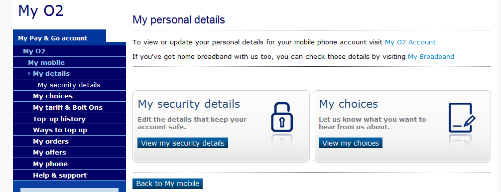 Solved: HOW THE HELL DO I CHANGE MY ADDRESS - O2 Community